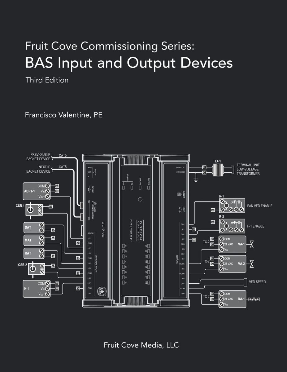 Fruit Cove Commissioning Series: BAS Input and Output Devices, Third Edition by Francisco ...